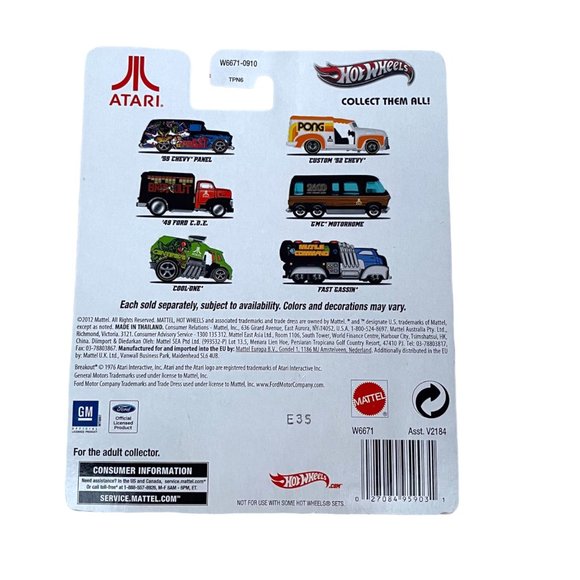 Mattel | Toys | Hot Wheels Nostalgia Atari Breakout 49 Ford Coe | Poshmark